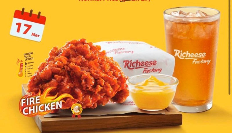 Nggak Nyangka, Richeese Factory Beri Promo Besar-Besaran